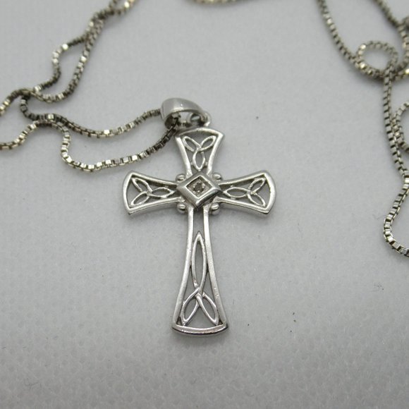 R.J. Graziano | Jewelry | Vintage 925 Ss Rj Graziano Celtic Cross ...